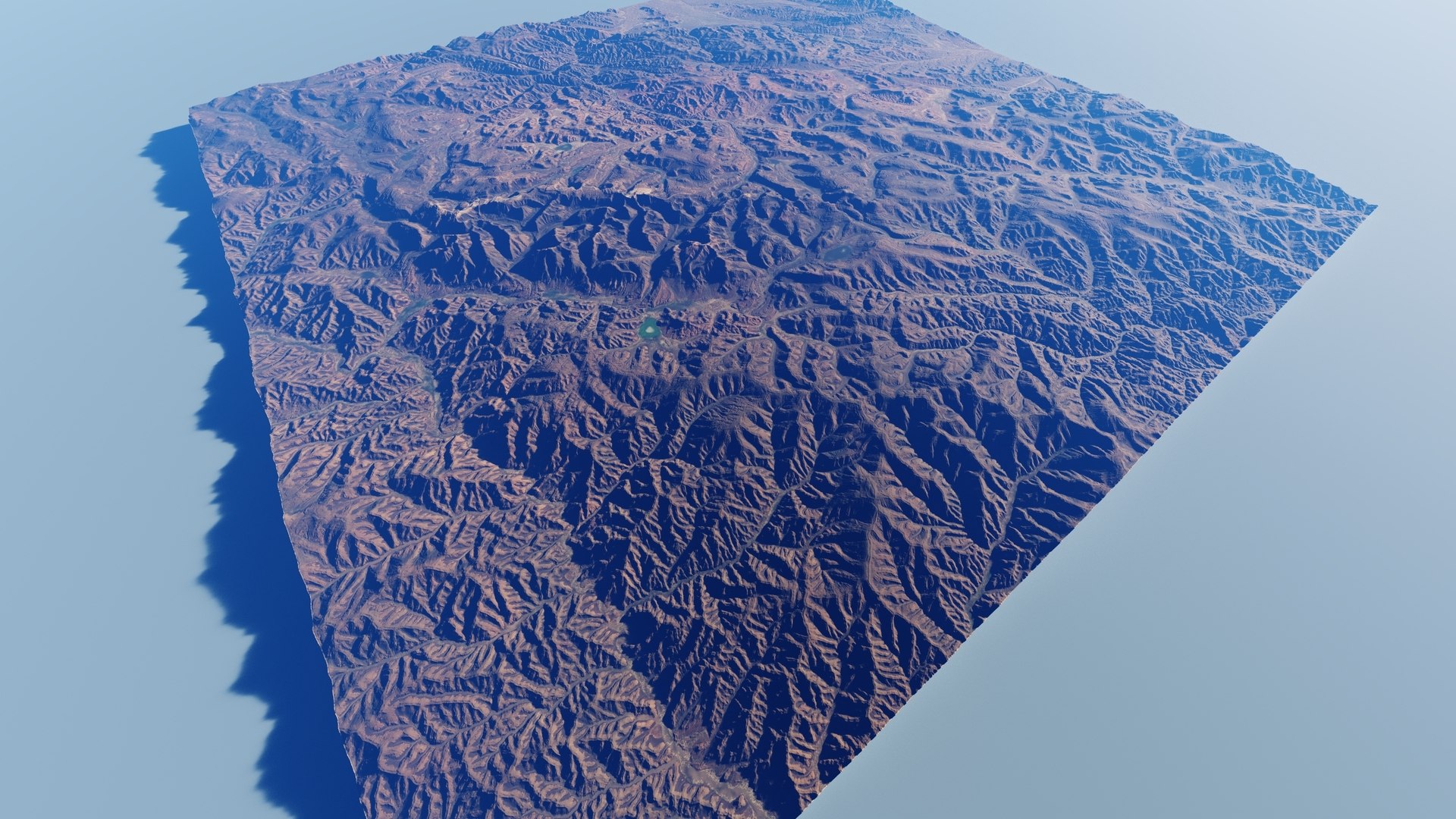 3D Real World Terrain 3 - TurboSquid 2201587