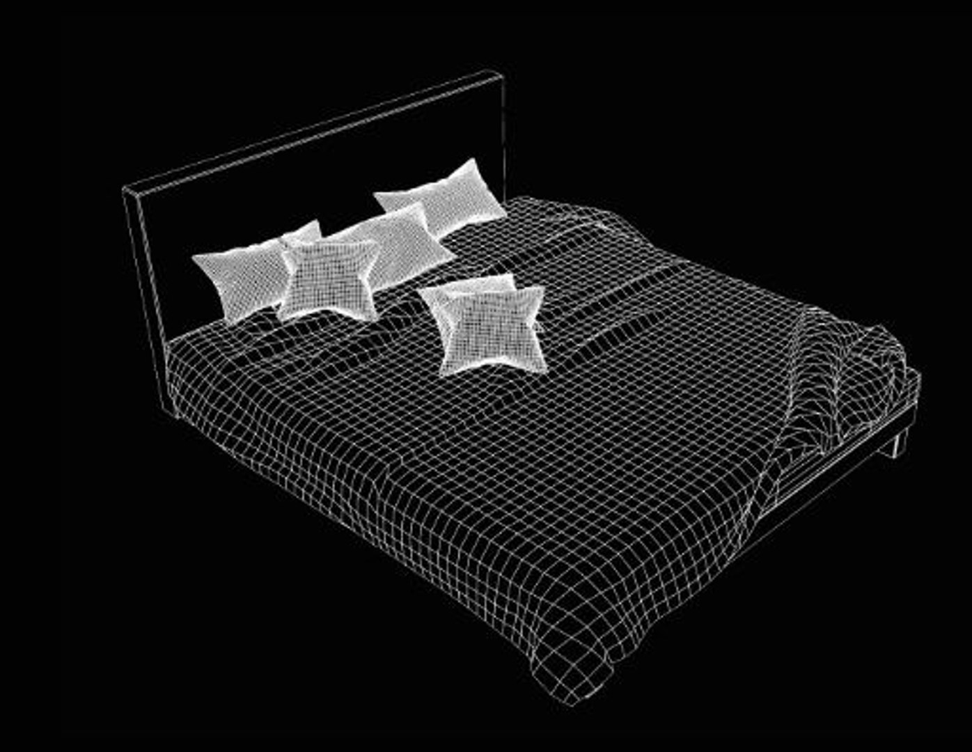 Free 3D Bed Vizz Crew Model - TurboSquid 1326199