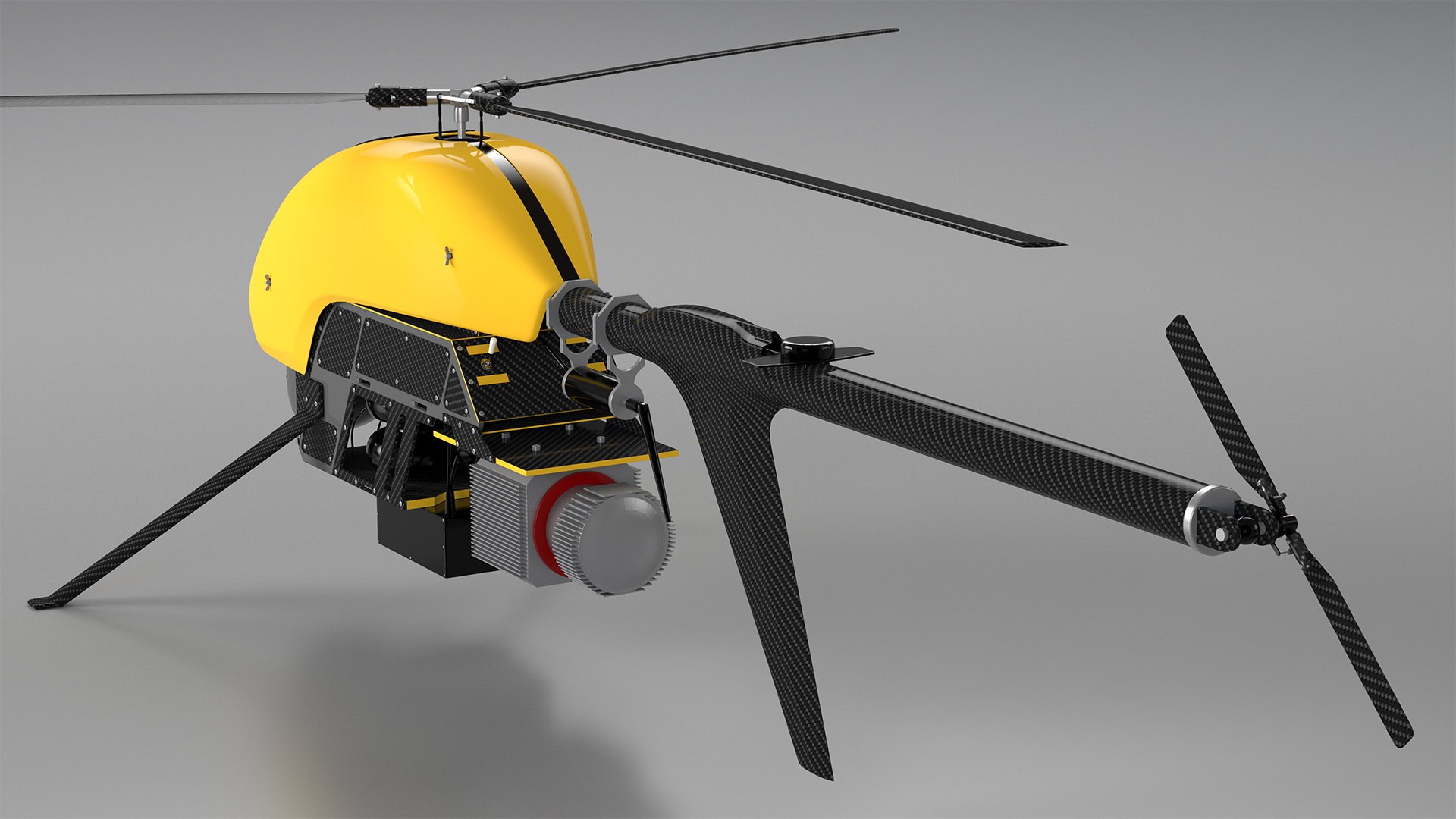 Helicopter uav drone copters 3D model - TurboSquid 1451127