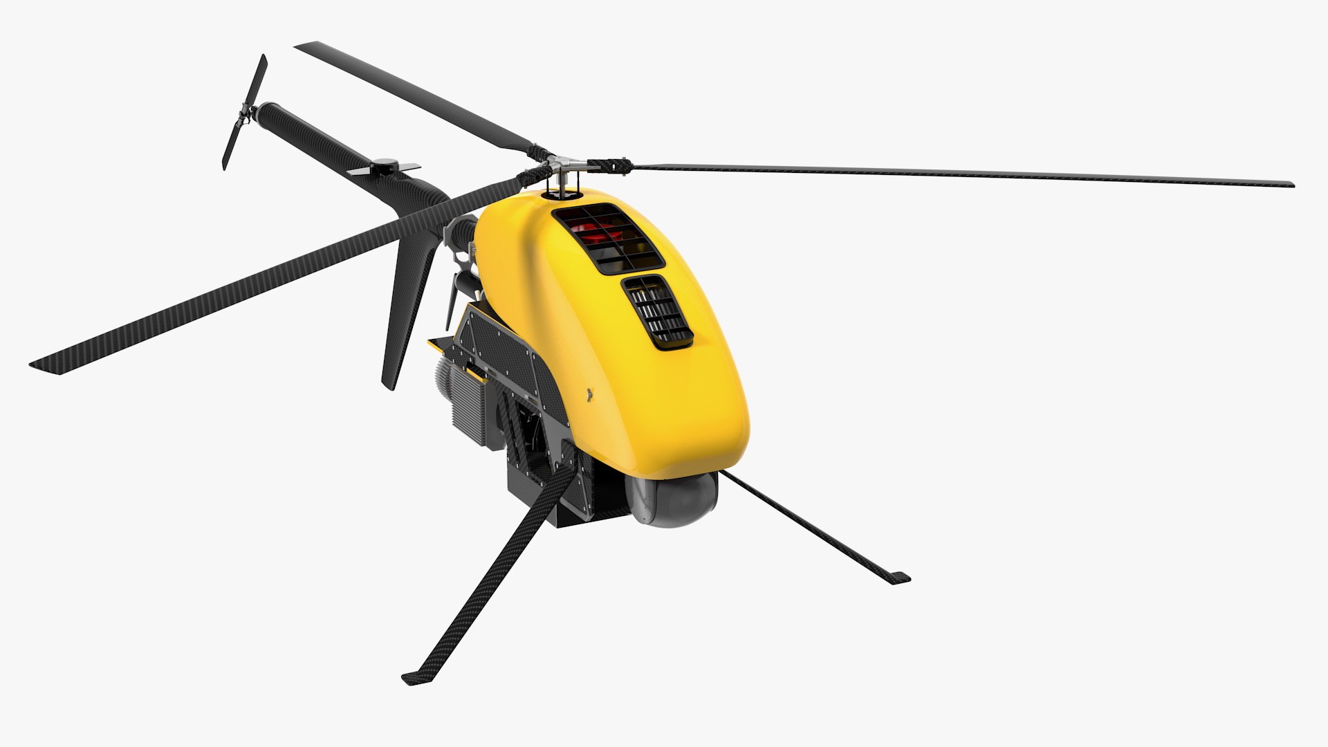 Helicopter uav drone copters 3D model - TurboSquid 1451127