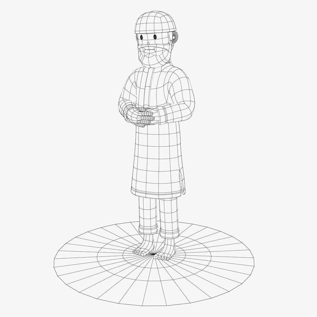 3D Men Islamic Cute Girl 3d Model Low Poly - TurboSquid 2255519