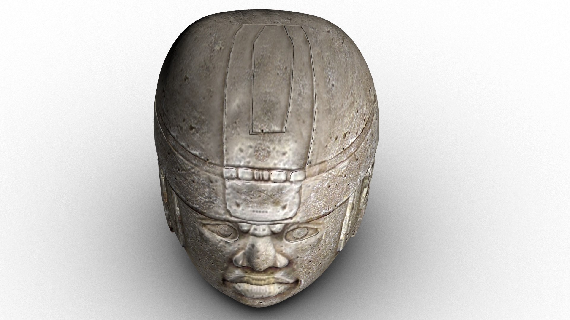 Olmec Head 3D Model - TurboSquid 1660951