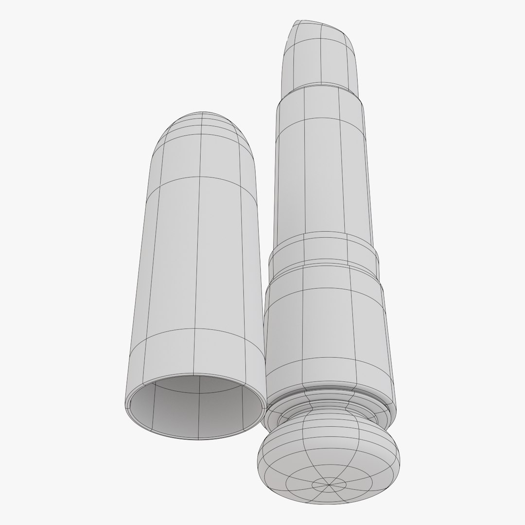 Lipstick Lips 3d Model