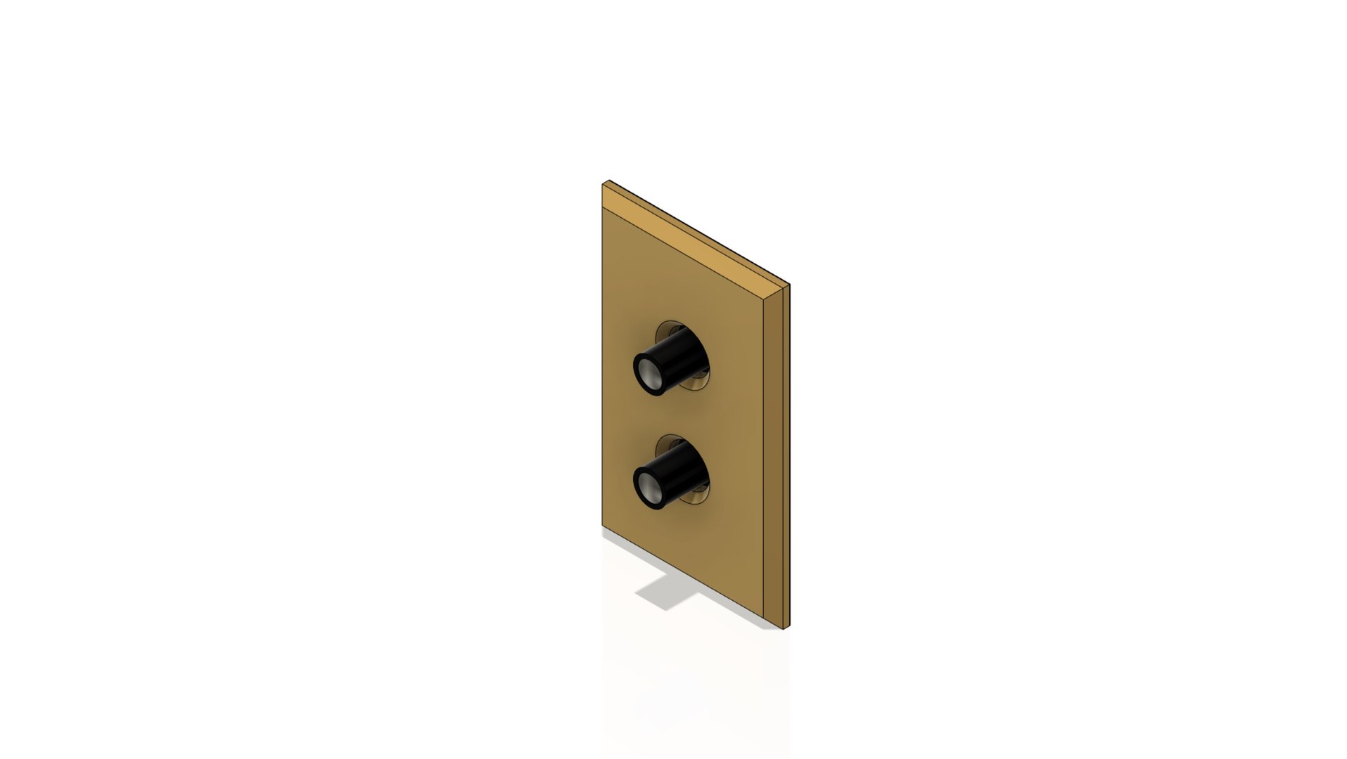 Push Button Light Switch 3D Model - TurboSquid 2020258