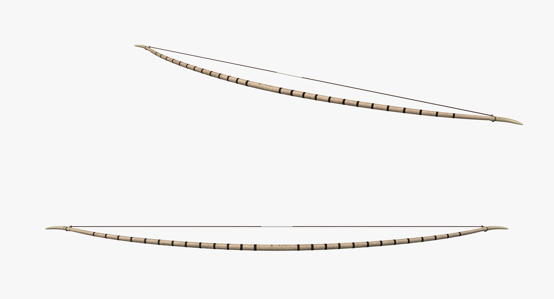 Antique Viking Bow 3D - TurboSquid 1366184