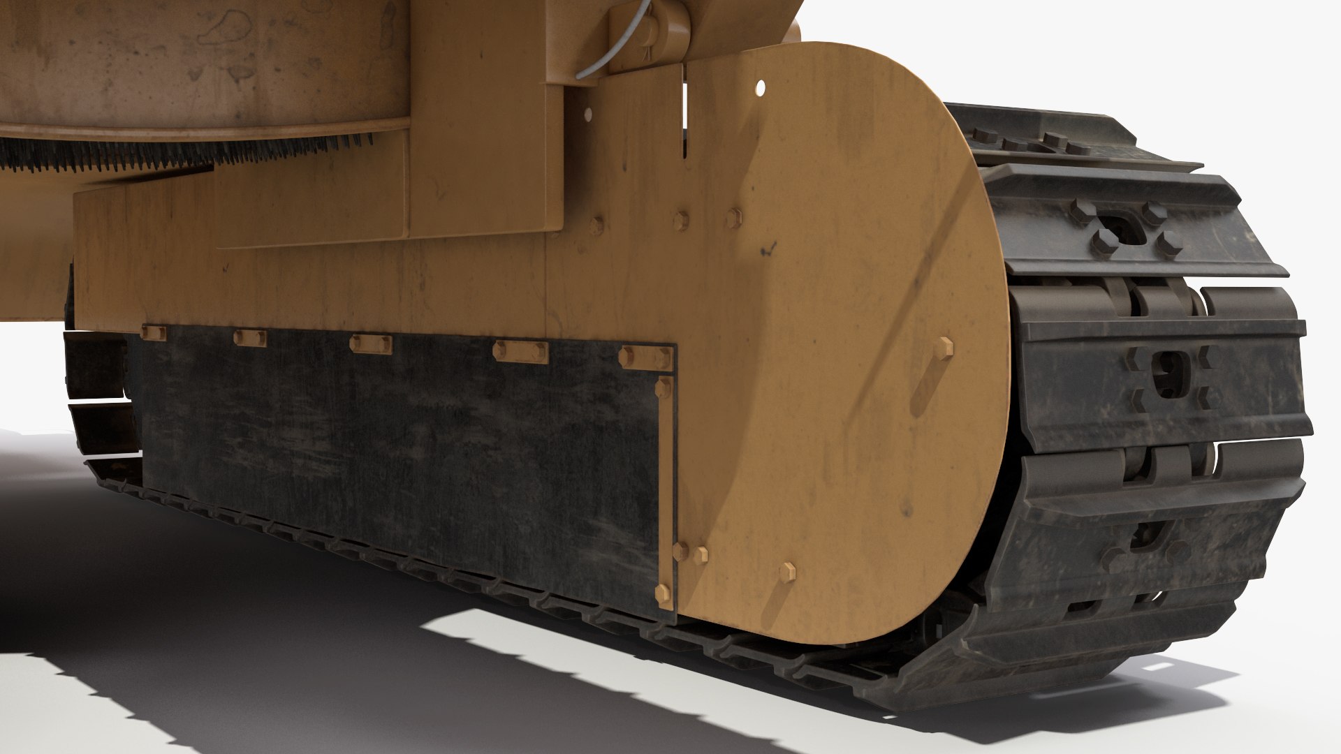 3D Trencher Machine Tesmec 1475 XL EVO Dusty Model - TurboSquid 2111355