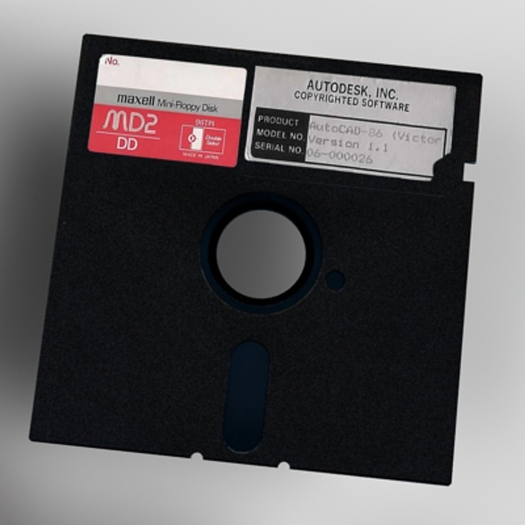 free 3ds model 5 diskette