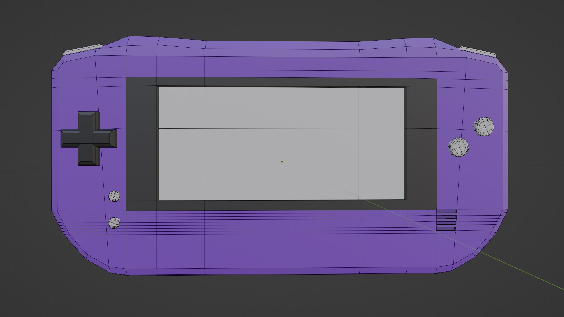 Simple Gameboy Advance Model 3D Model - TurboSquid 1977446