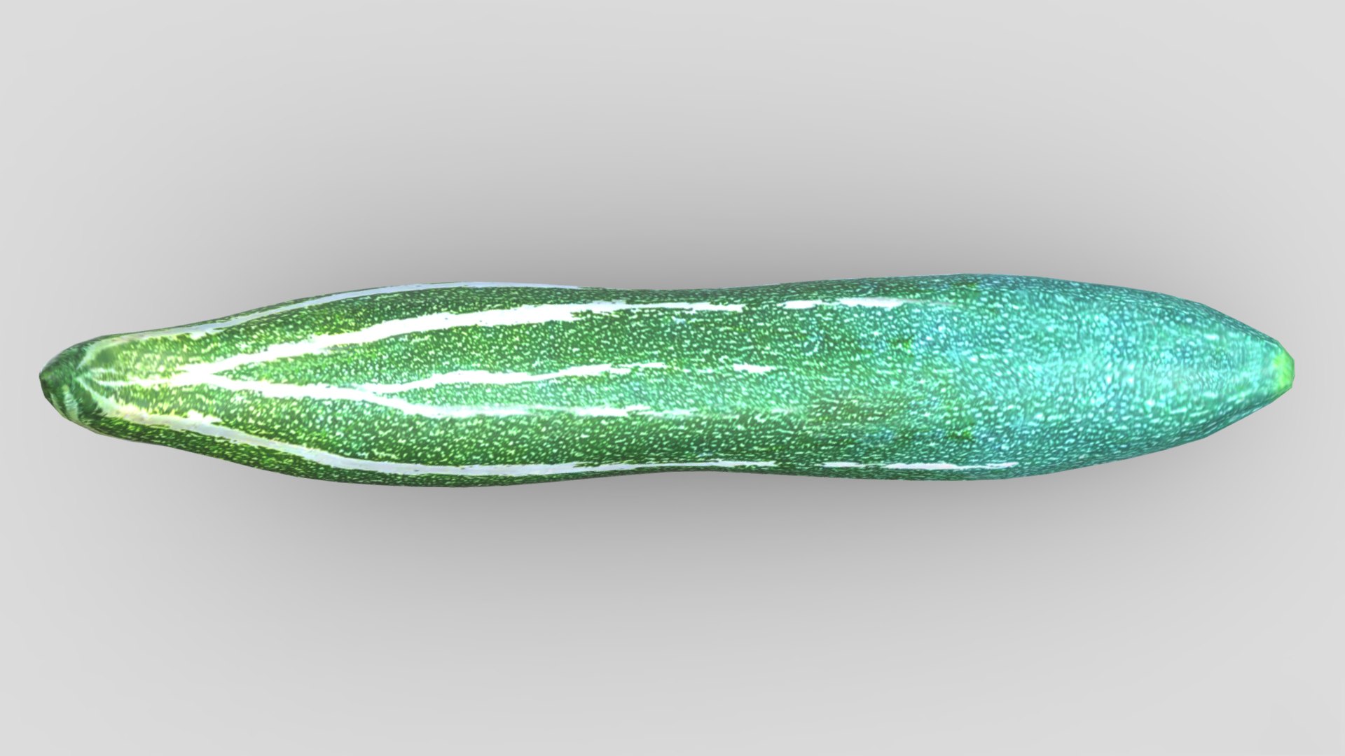 3D Vegetable Snake Gourd Low Poly Model - TurboSquid 2367642