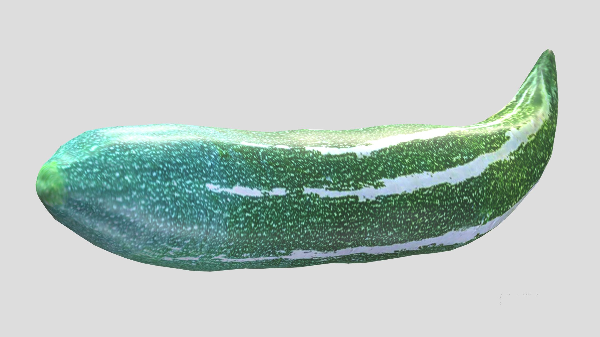 3D Vegetable Snake Gourd Low Poly Model - TurboSquid 2367642