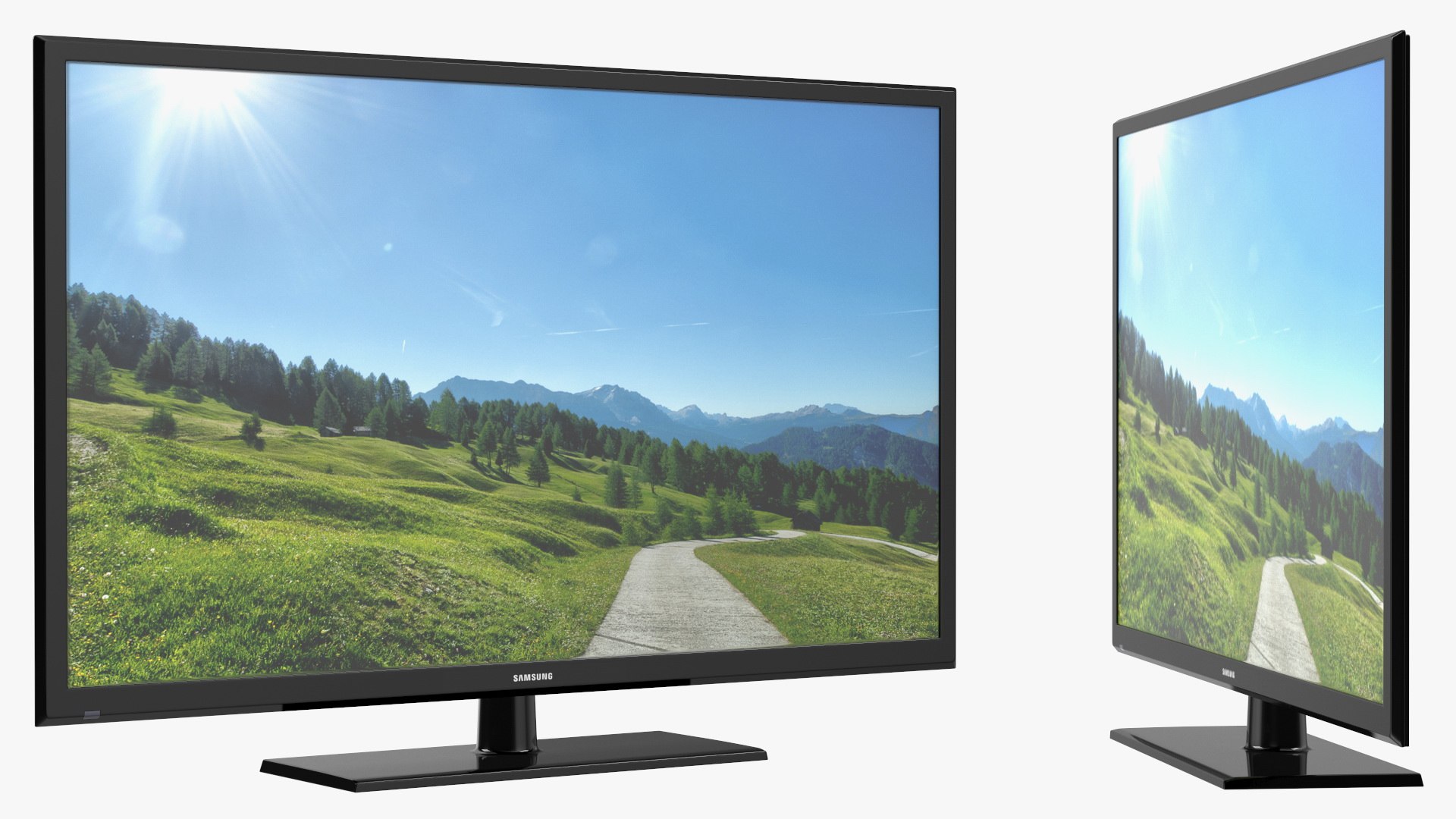 Samsung Flat Screen Television 51 Inch 3D Model - TurboSquid 2217109