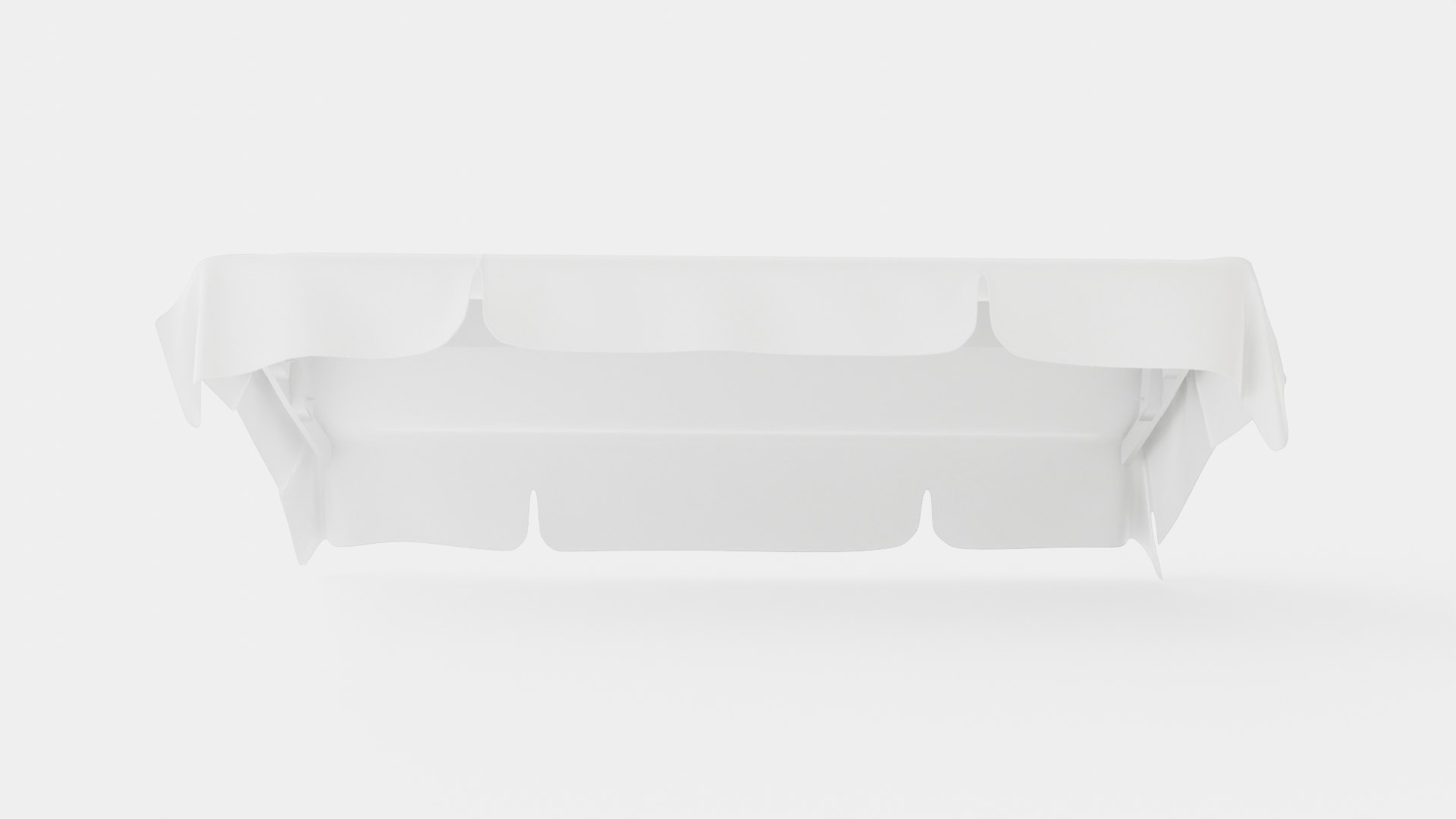 Dalom Roof Extra White 3D - TurboSquid 2253565