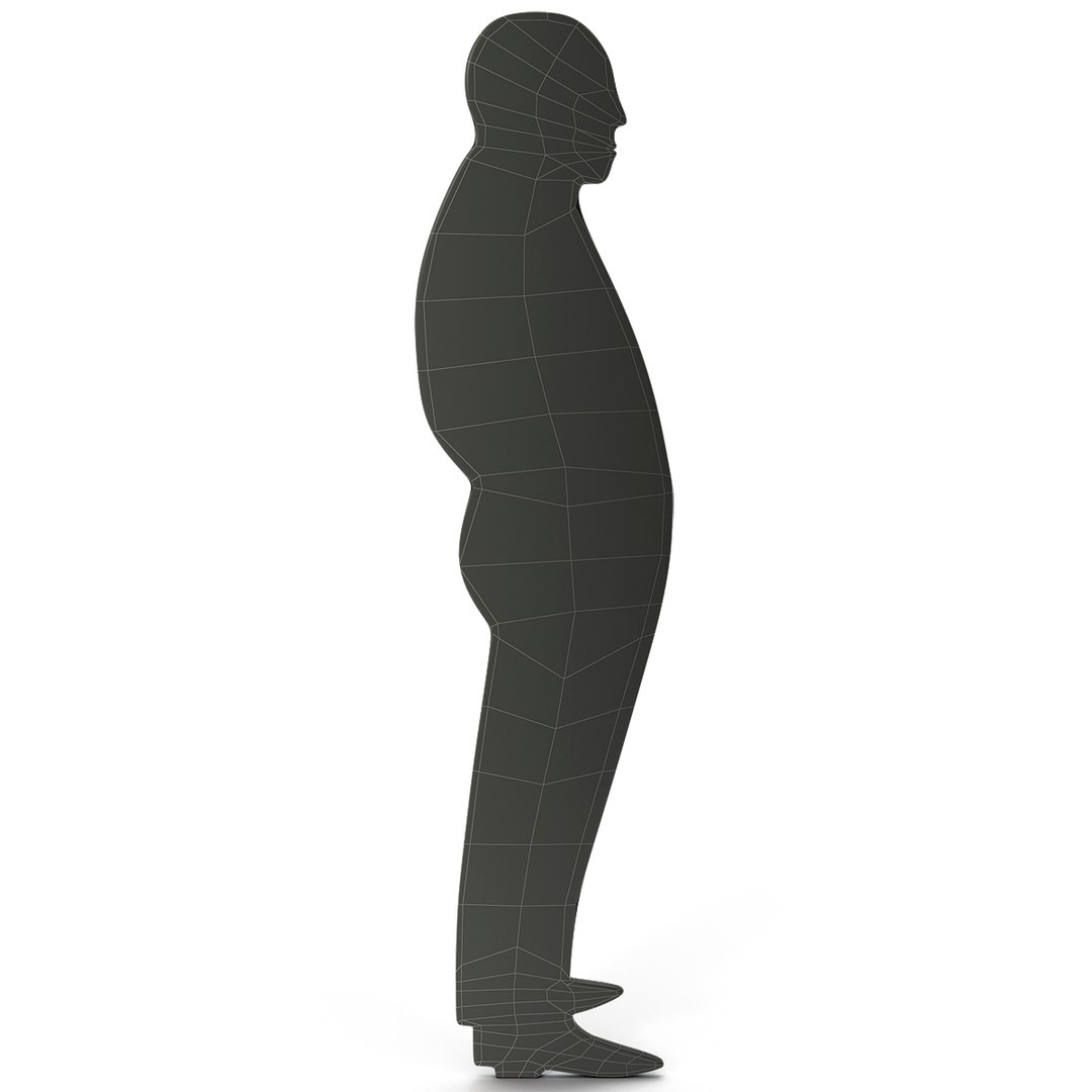 3d Man Silhouette 4
