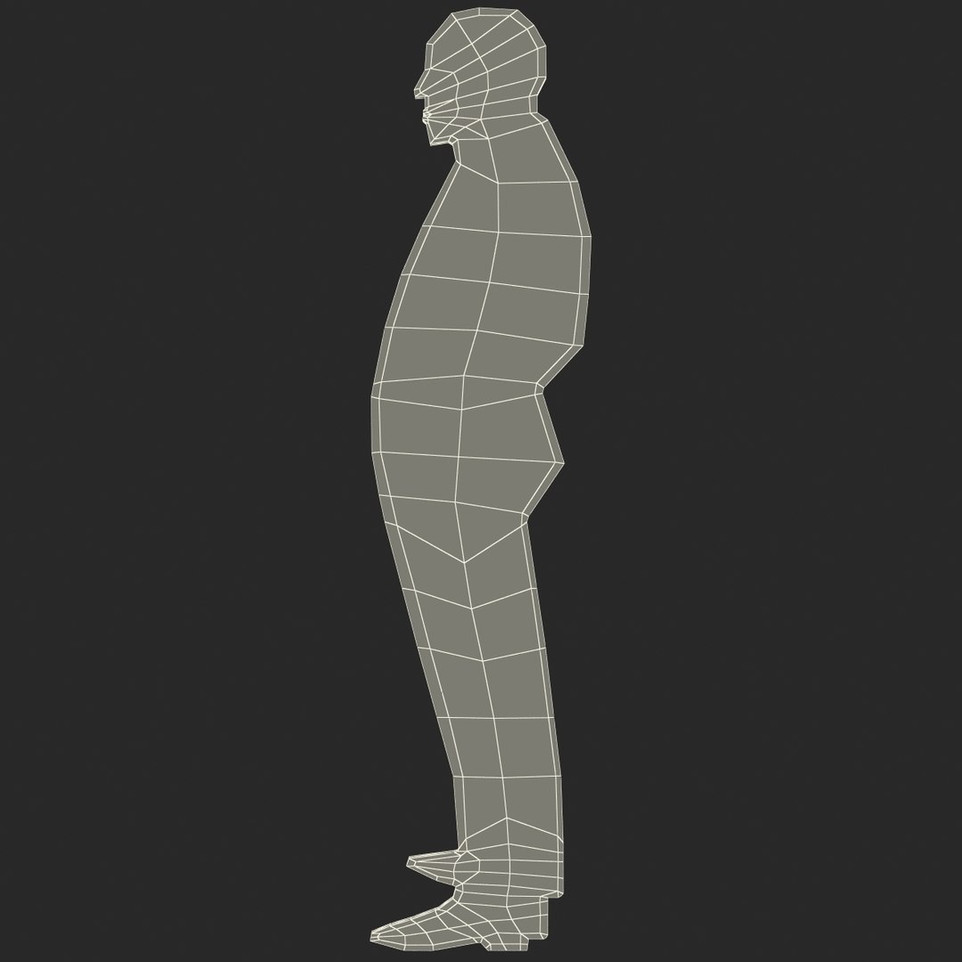 3d Man Silhouette 4