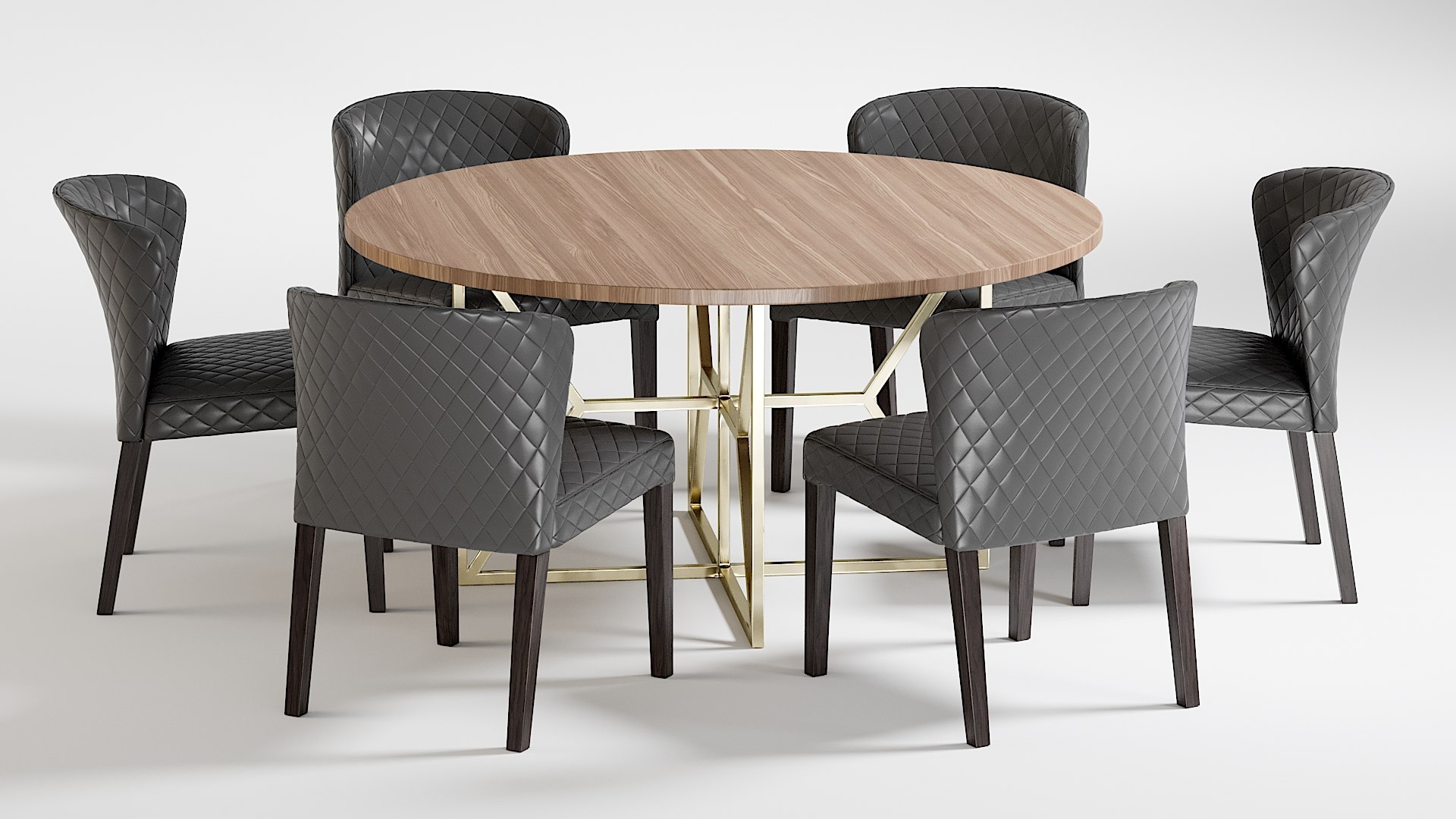 3D Realistic Dining Table Hayes - TurboSquid 1537932