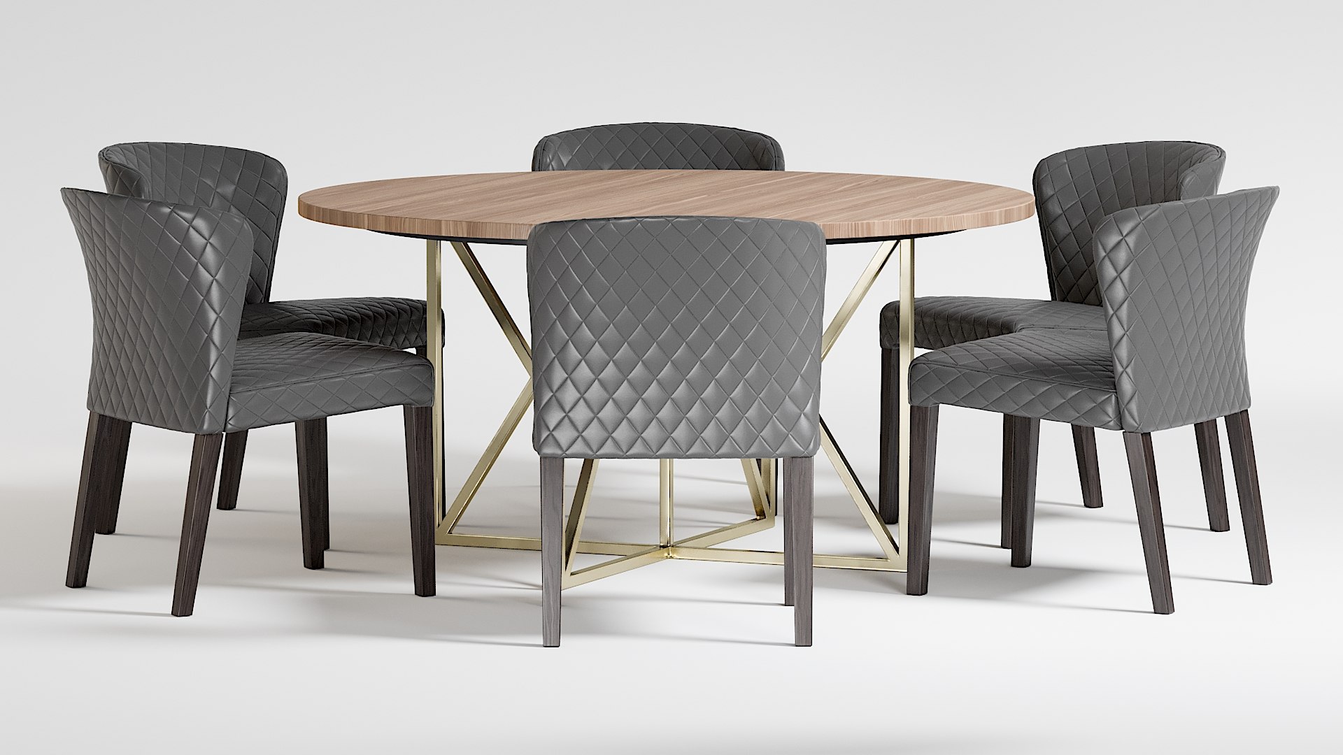 3D Realistic Dining Table Hayes - TurboSquid 1537932