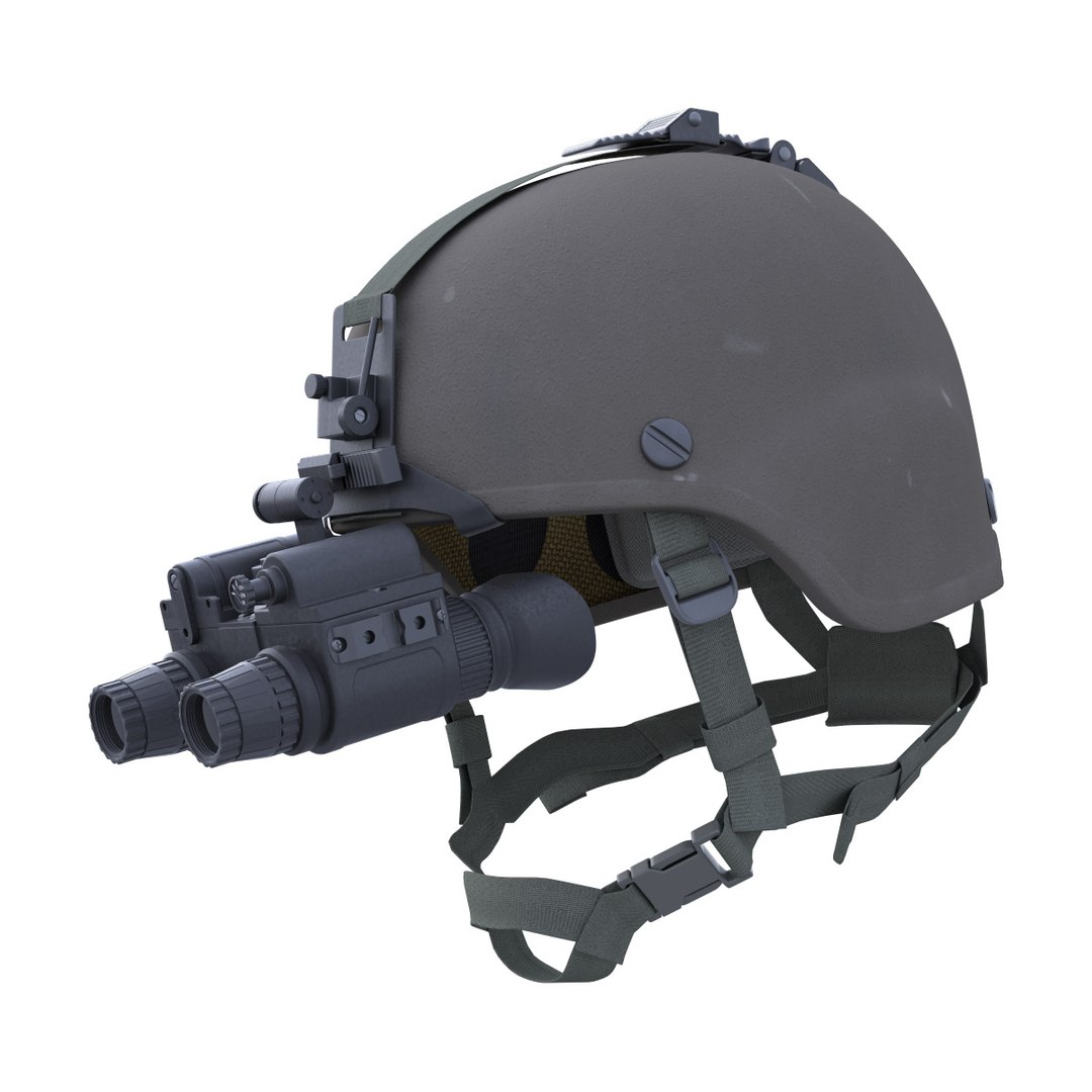 Realistic Advanced Combat Military Helmet 3d Model