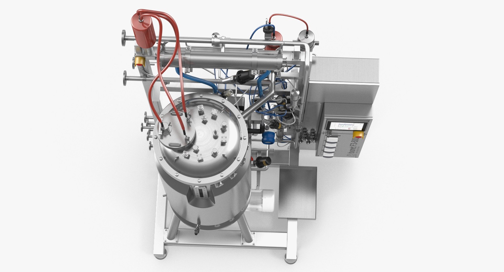 3D bioreactor bionet f3 - TurboSquid 1311254