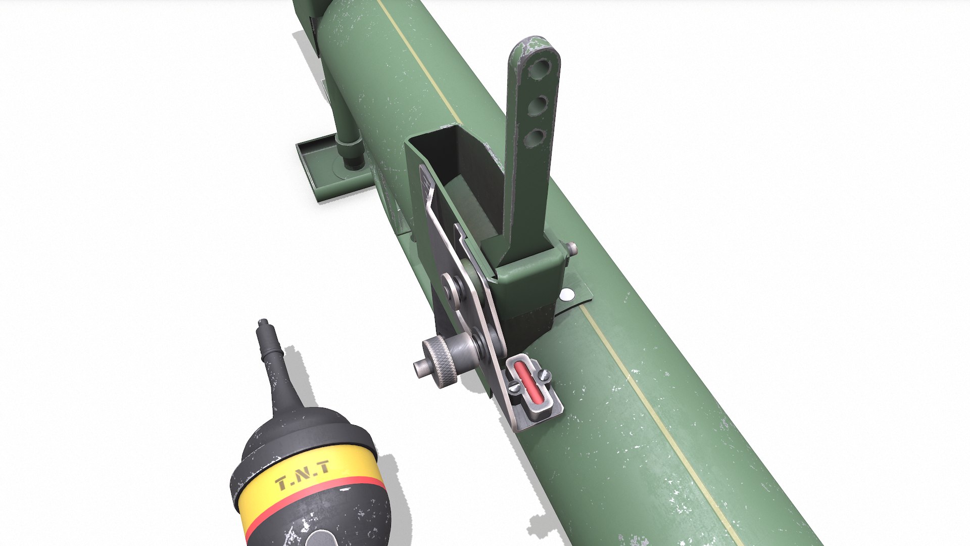 3D PIAT WW1 British Anti Tank Weapon Low-poly PBR - TurboSquid 2340575