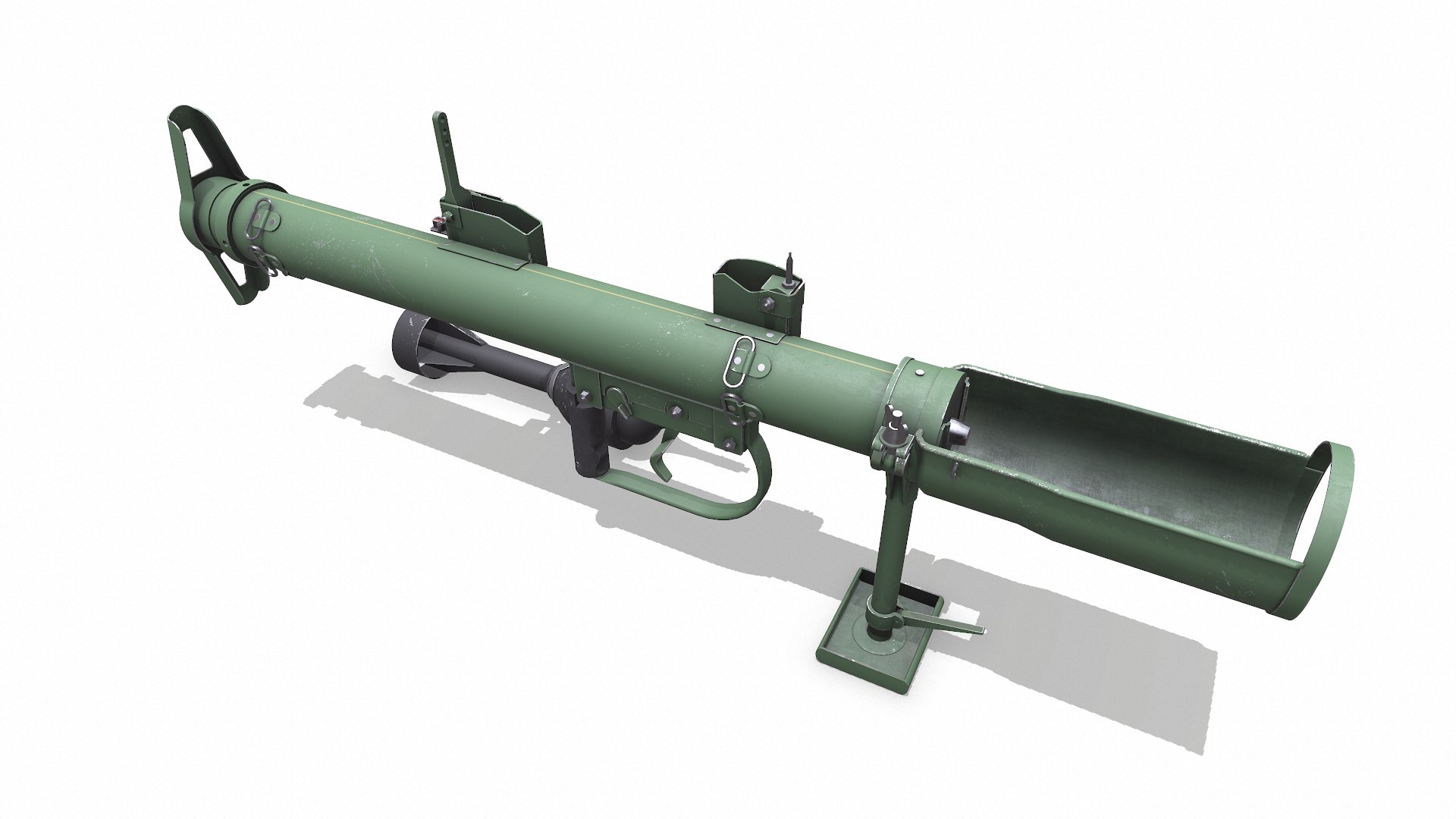 3D PIAT WW1 British Anti Tank Weapon Low-poly PBR - TurboSquid 2340575