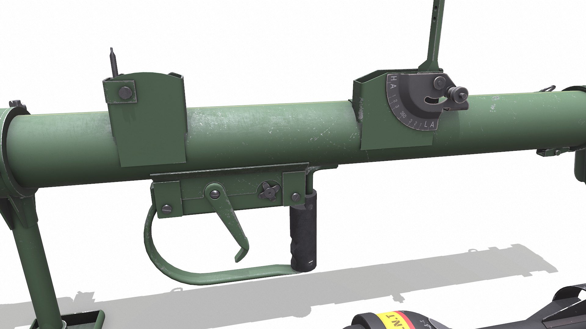 3D PIAT WW1 British Anti Tank Weapon Low-poly PBR - TurboSquid 2340575