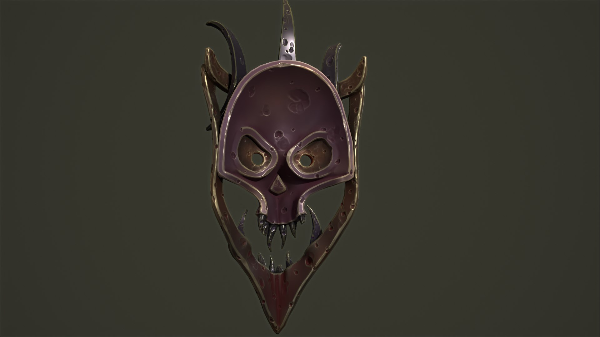 Skeleton Mask 3D Model - TurboSquid 1882967