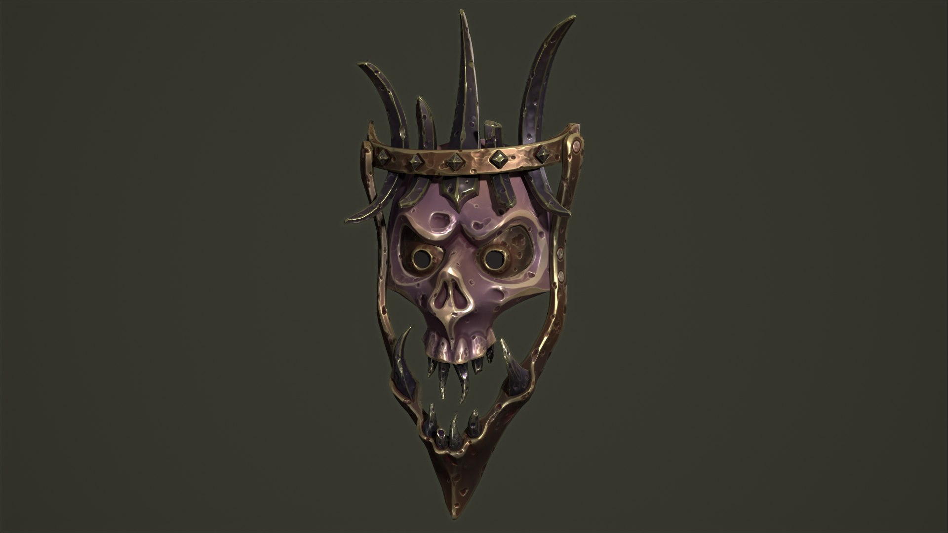 Skeleton Mask 3D Model - TurboSquid 1882967