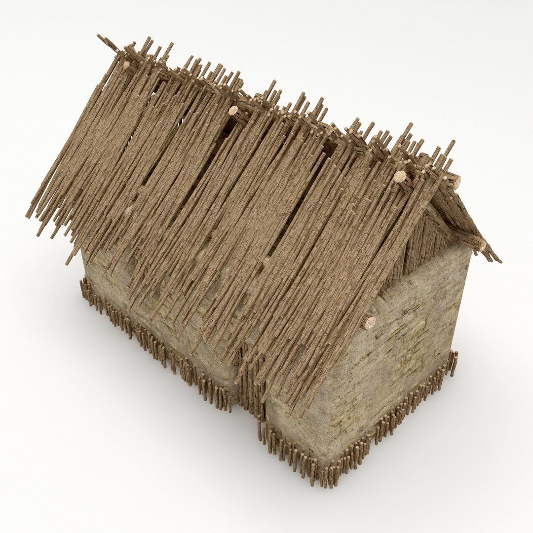 3ds Max Clay House