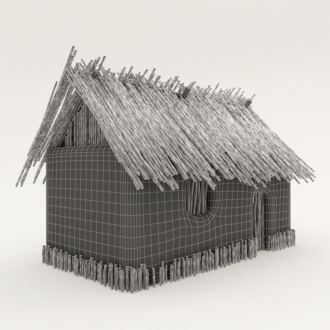 3ds Max Clay House