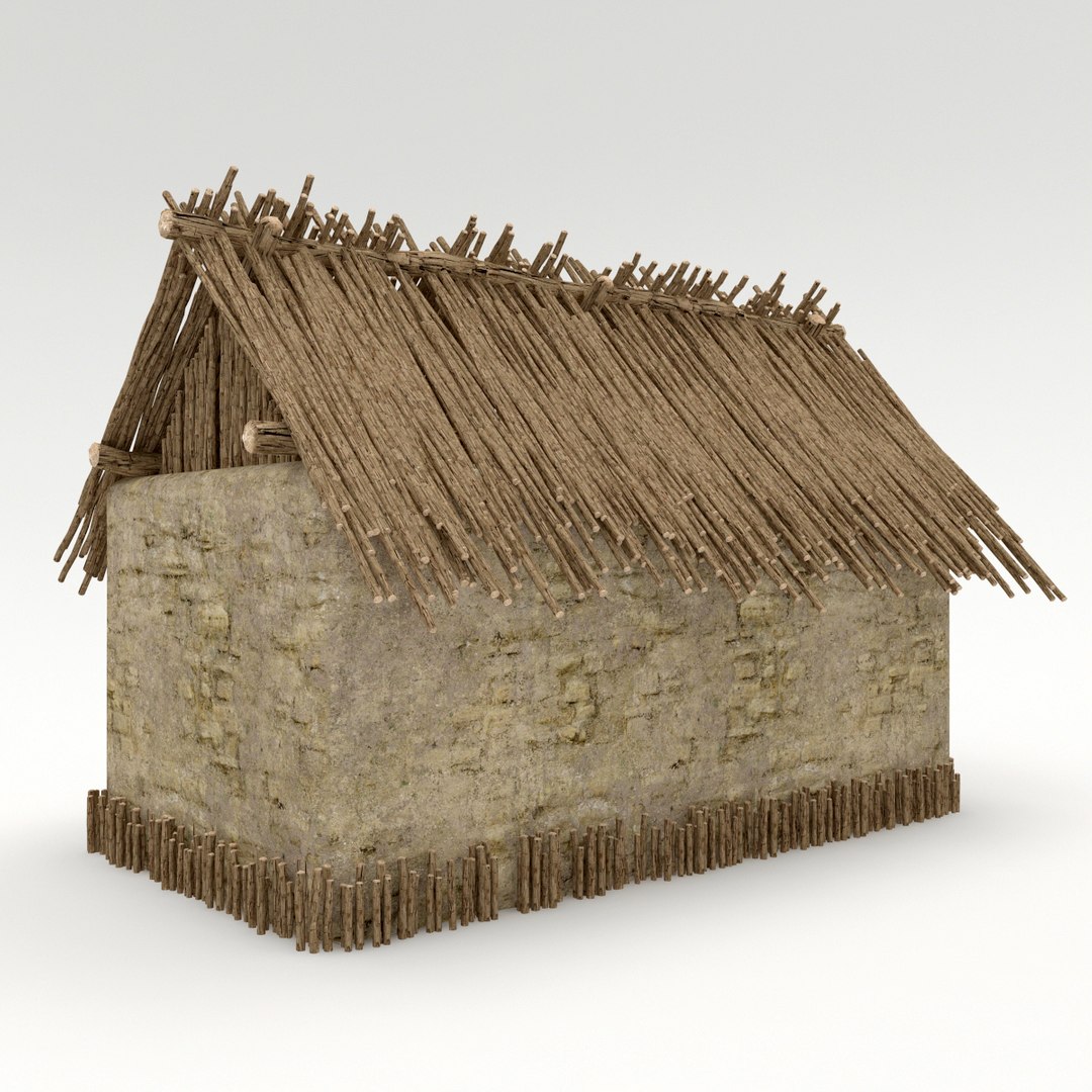 3ds Max Clay House