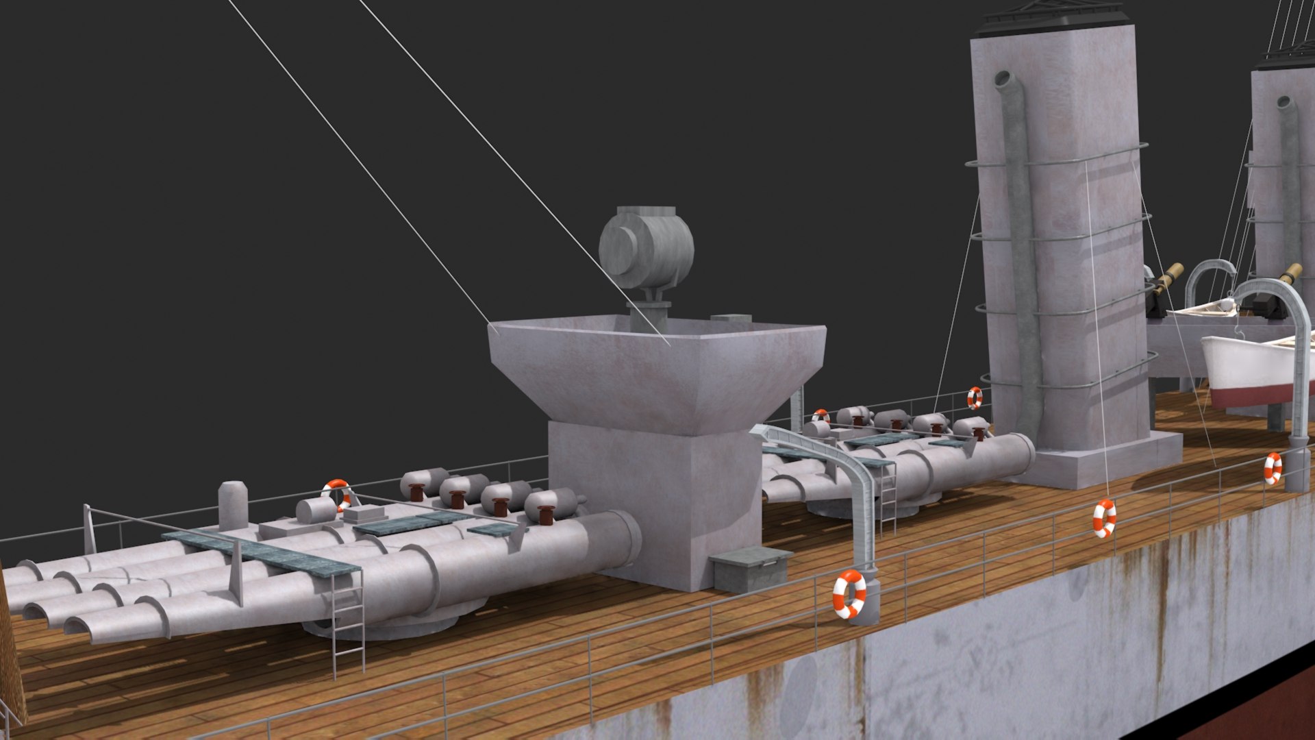 3D HMS Acasta Destroyer Model - TurboSquid 2173192