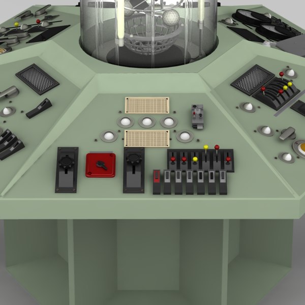 3d tardis console model