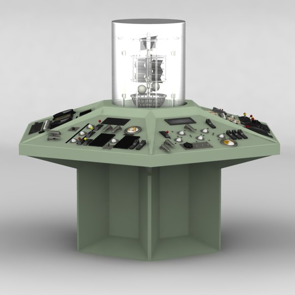 3d tardis console model