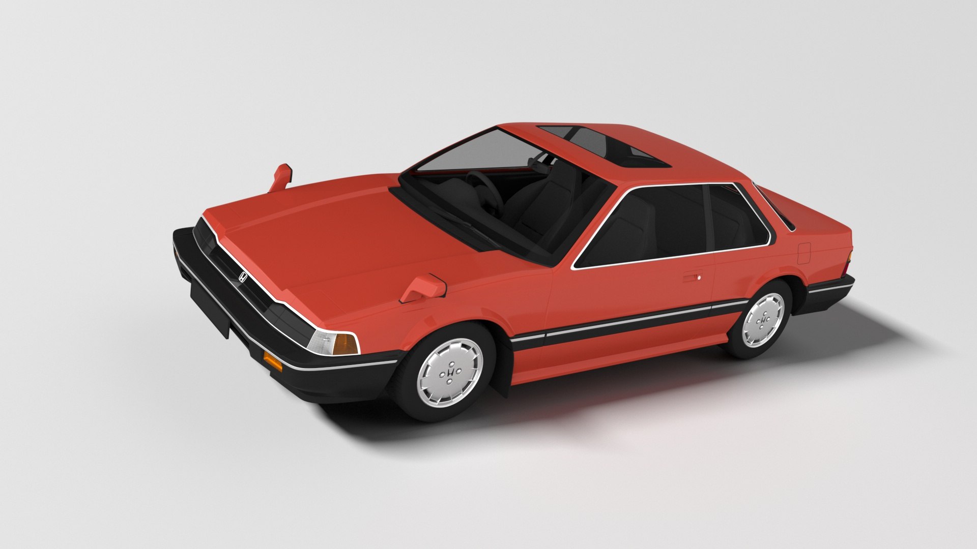 3D Model Honda Prelude - TurboSquid 2340620
