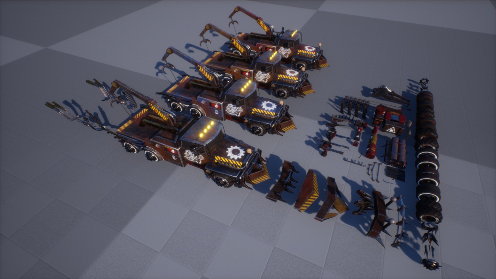 Battle Crane 3D Model - TurboSquid 1606721