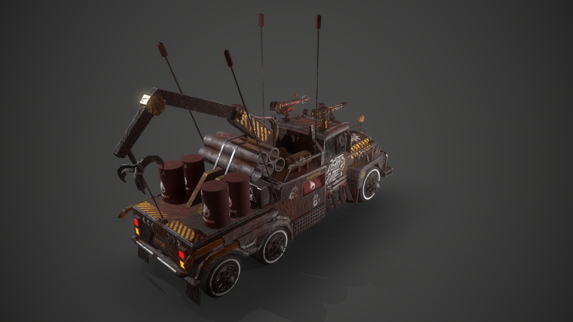 Battle Crane 3D Model - TurboSquid 1606721