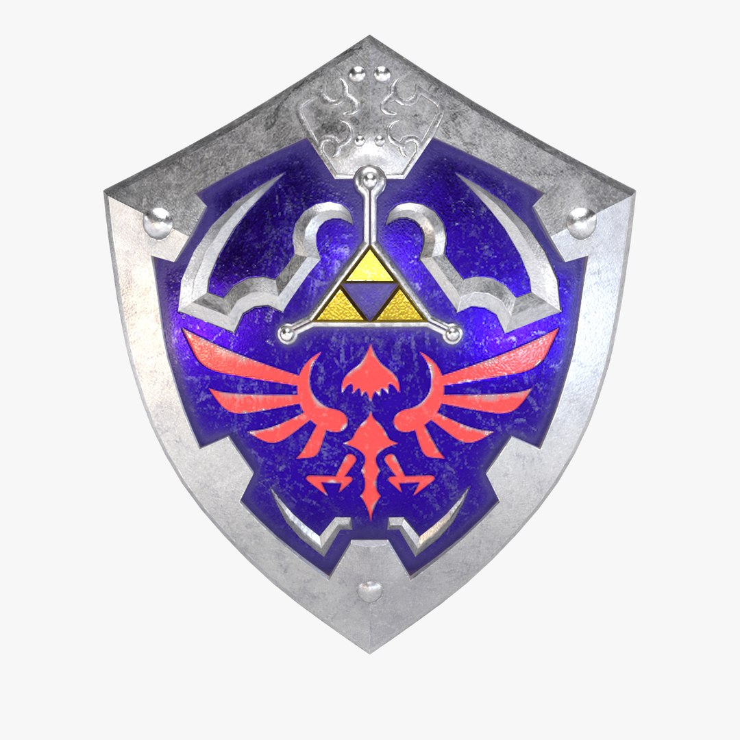3D Hylian Shield Pbr Ready - TurboSquid 1412020