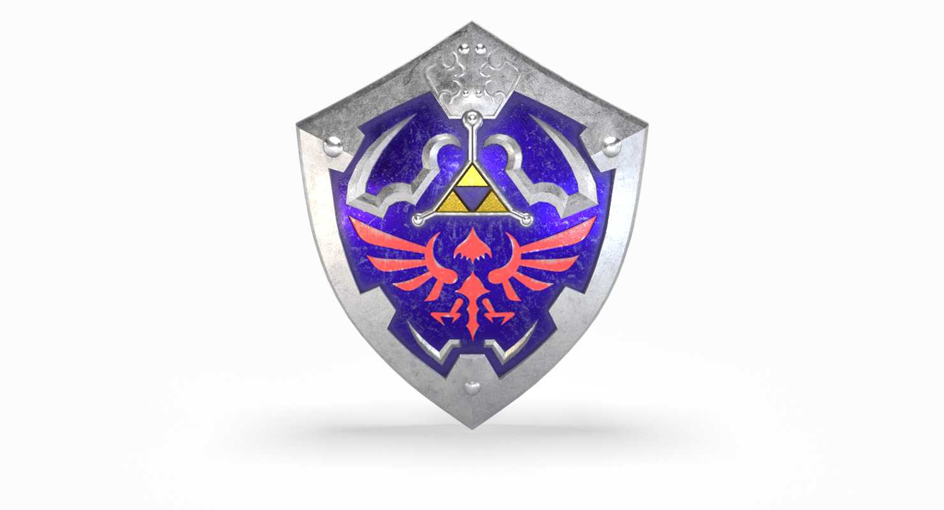 3D Hylian Shield Pbr Ready - TurboSquid 1412020