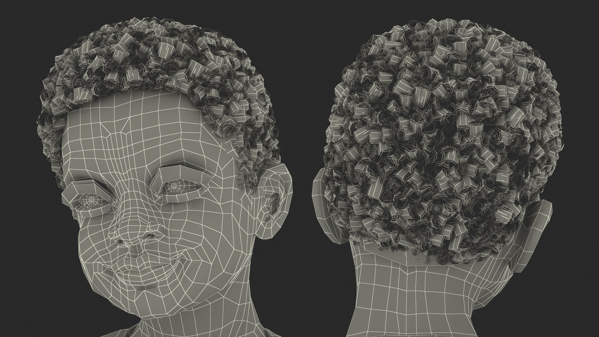 Black Child Boy Holding Ball model - TurboSquid 1955650