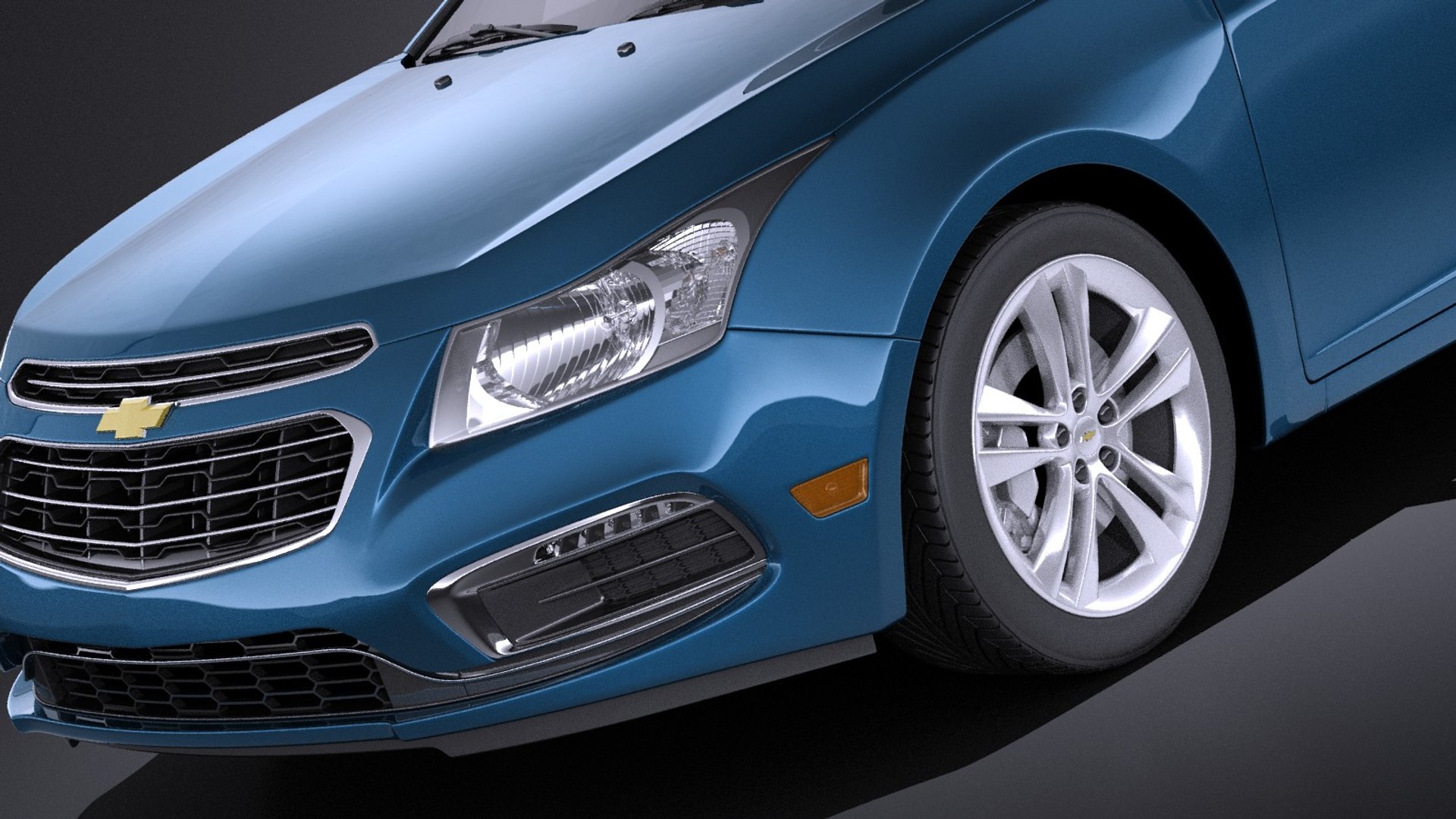Chevrolet Cruze Sedan 3d Model