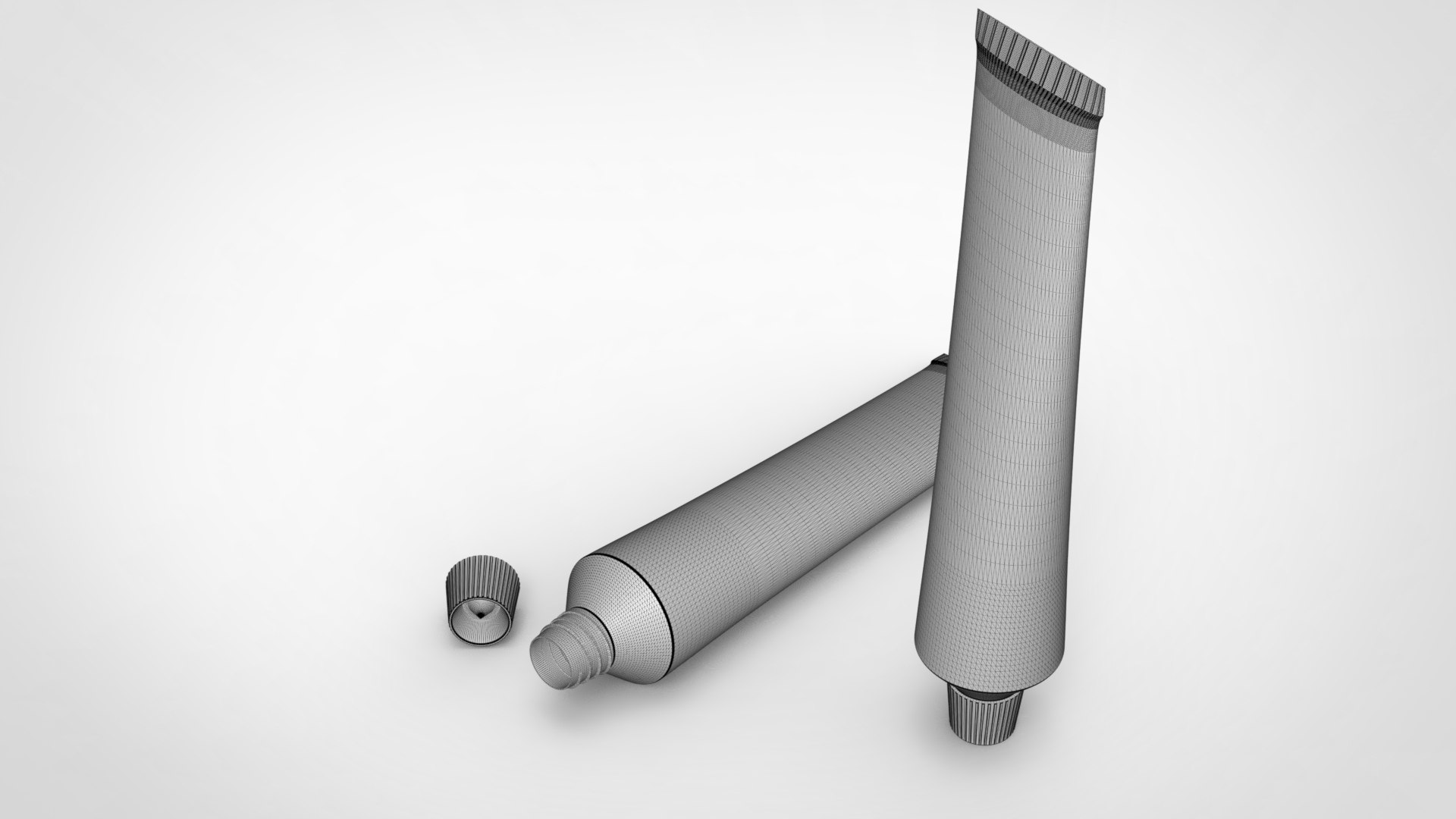 Tube Collapsible 3D Model - TurboSquid 1385151