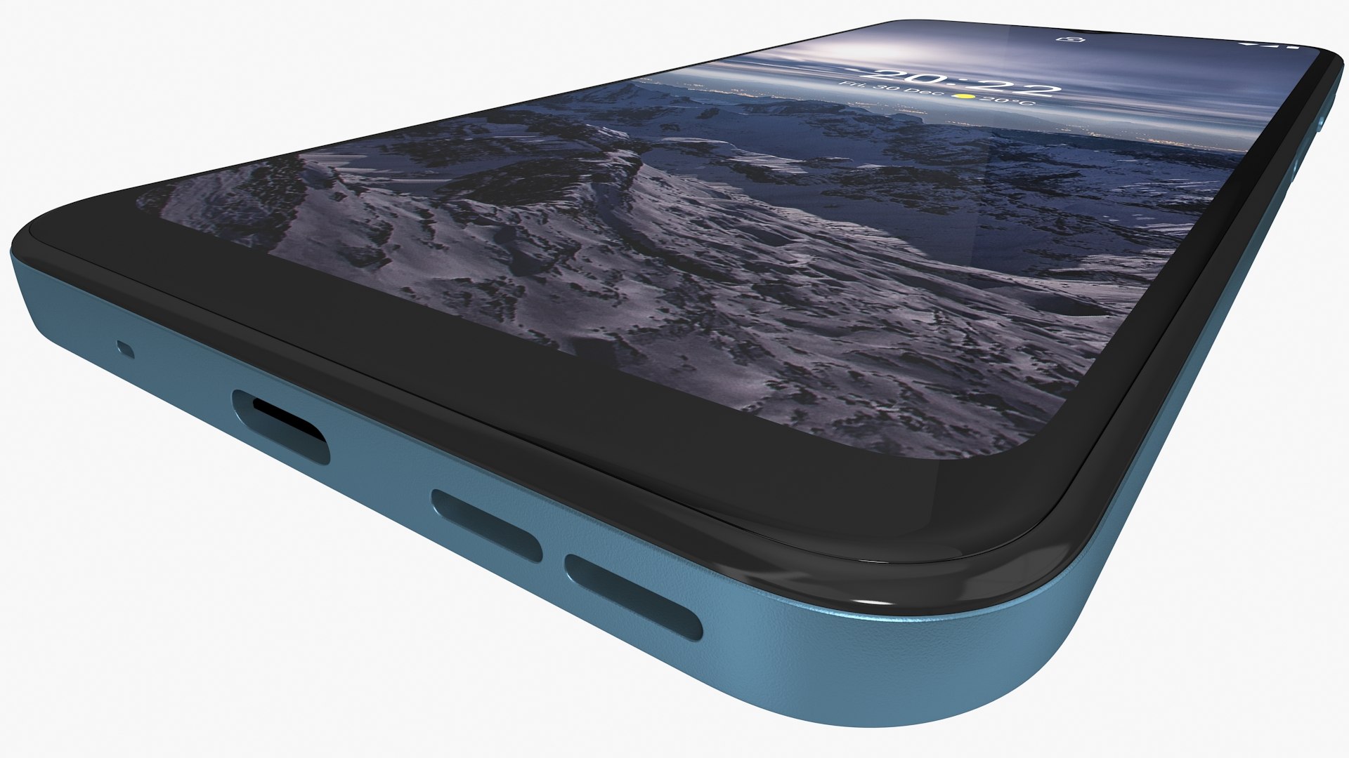 3D Nokia G21 Nordic Blue and Dusk - TurboSquid 1989937