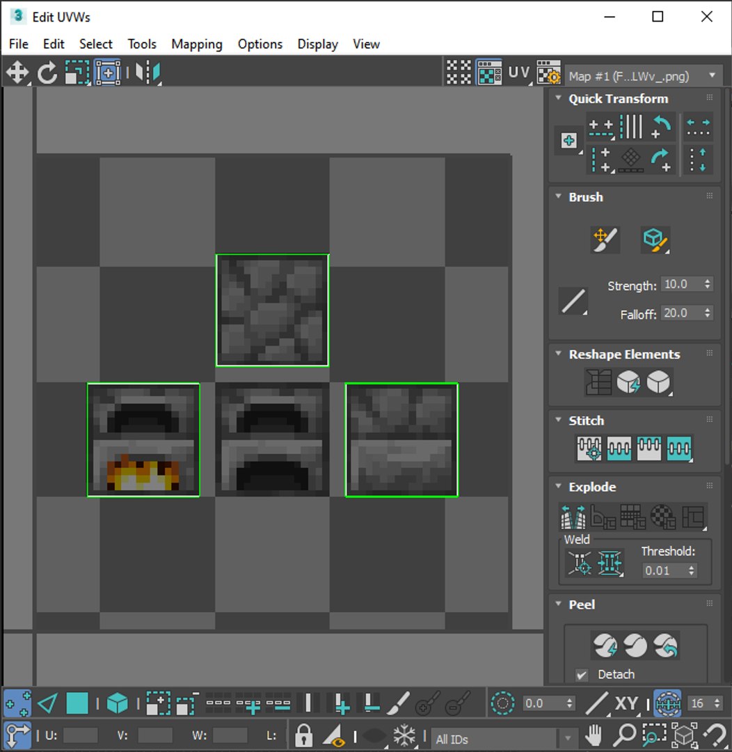3D Minecraft Furnaces Model - TurboSquid 2362695