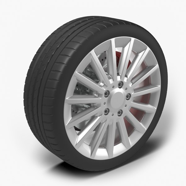 Wheel 3D model - TurboSquid 1735474