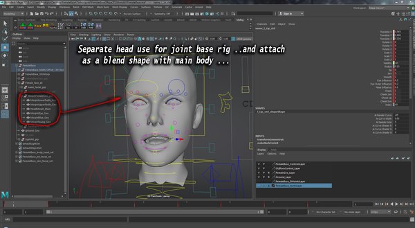 3D female base rig model - TurboSquid 1477312