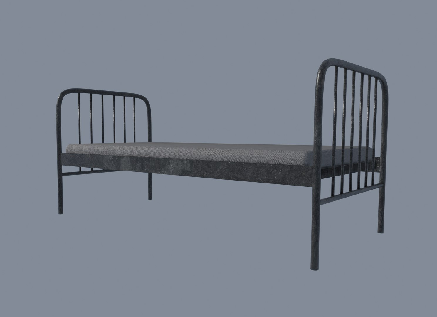 Prison Bed 3D Model - TurboSquid 1609468