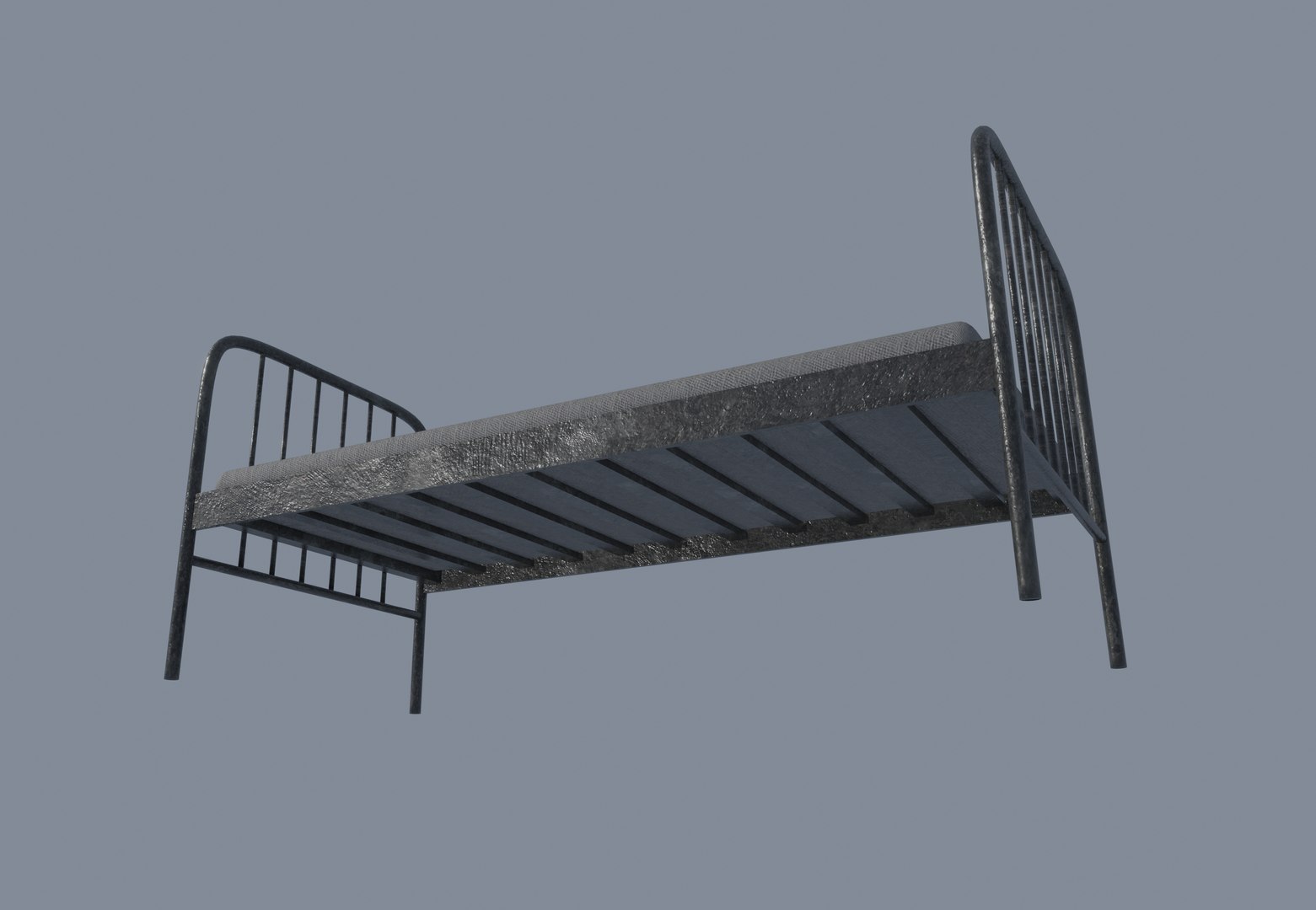 Prison Bed 3D Model - TurboSquid 1609468