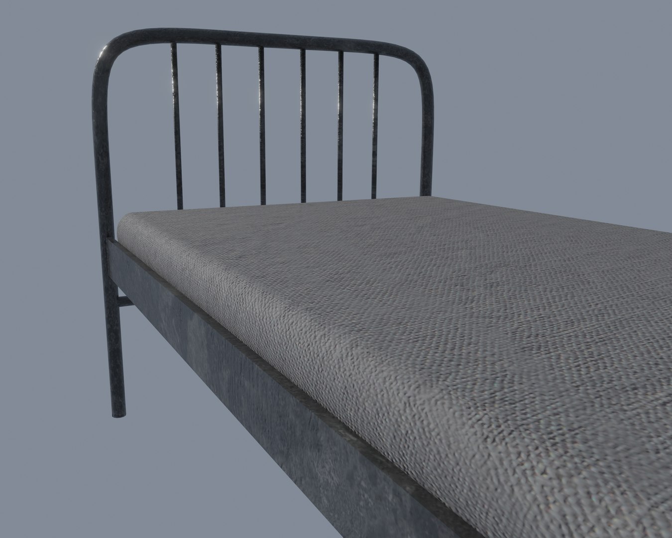 Prison Bed 3D Model - TurboSquid 1609468