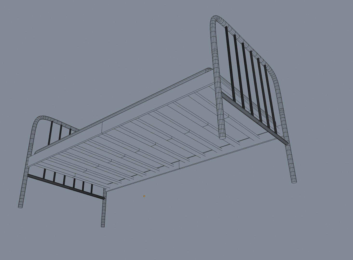 Prison Bed 3D Model - TurboSquid 1609468