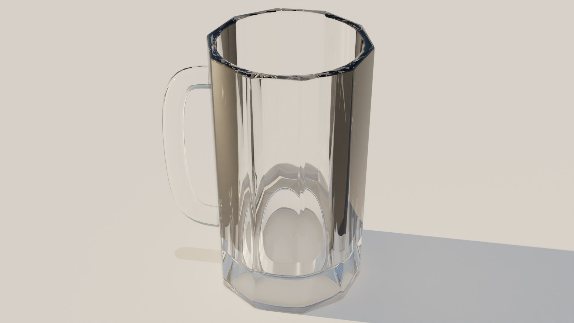 3D Glass Beer Mug model - TurboSquid 1922074
